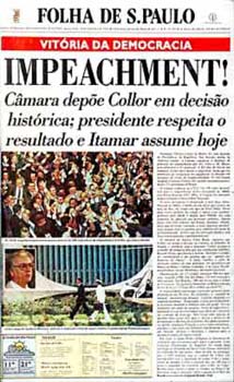 Impeachment de Collor completa 20 anos