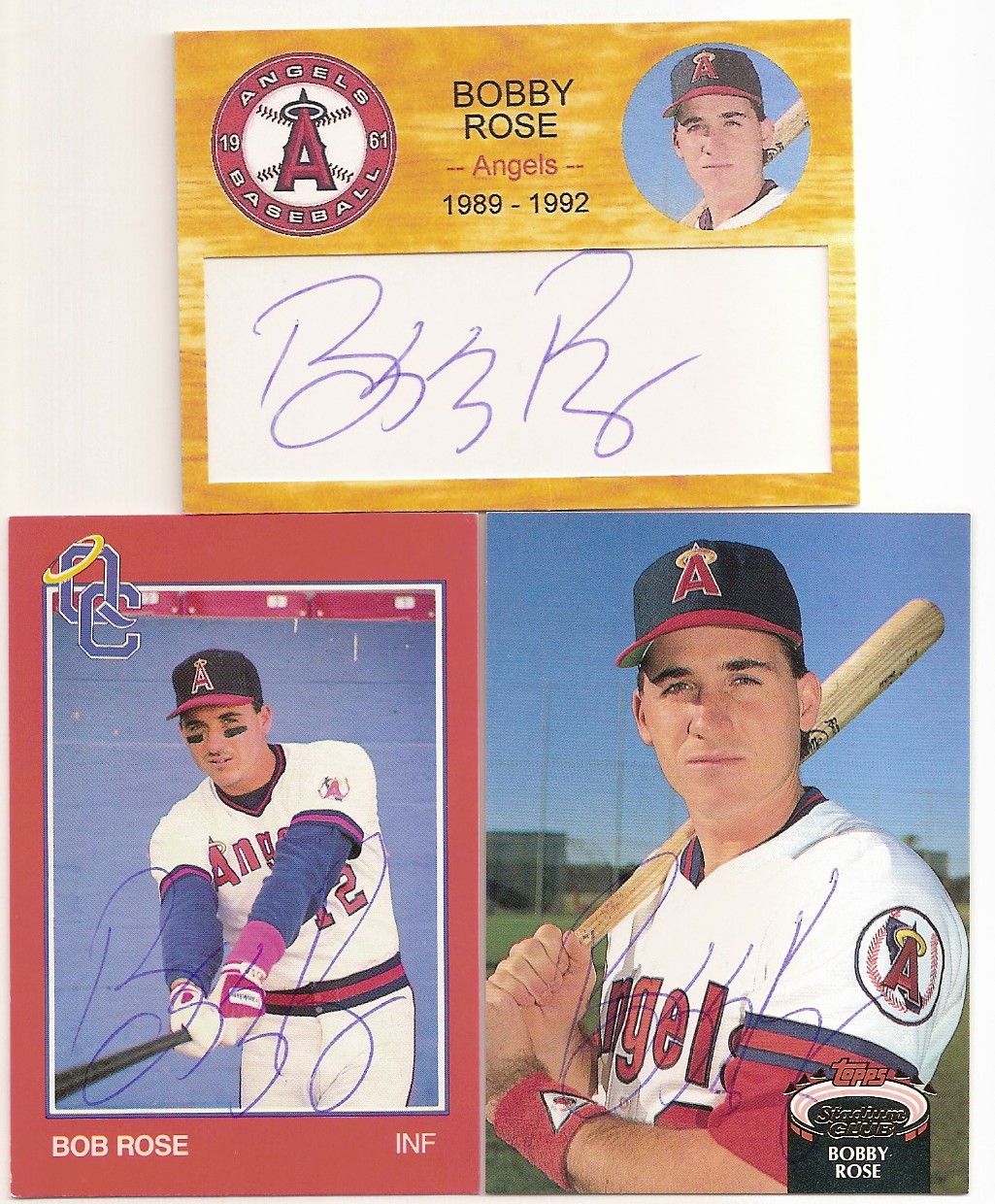 The Angels, In Order: Stack-O-Mail: Brady, Rose, Downs, Cantu