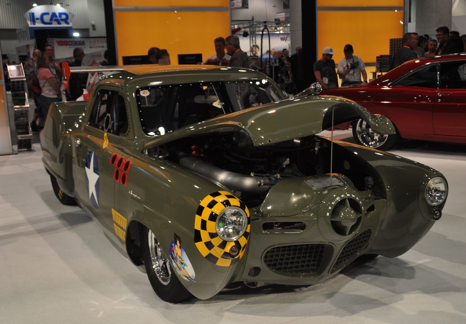 Just A Car Guy: Coolest things I saw today at SEMA #2, Anton's Hot Rod ...