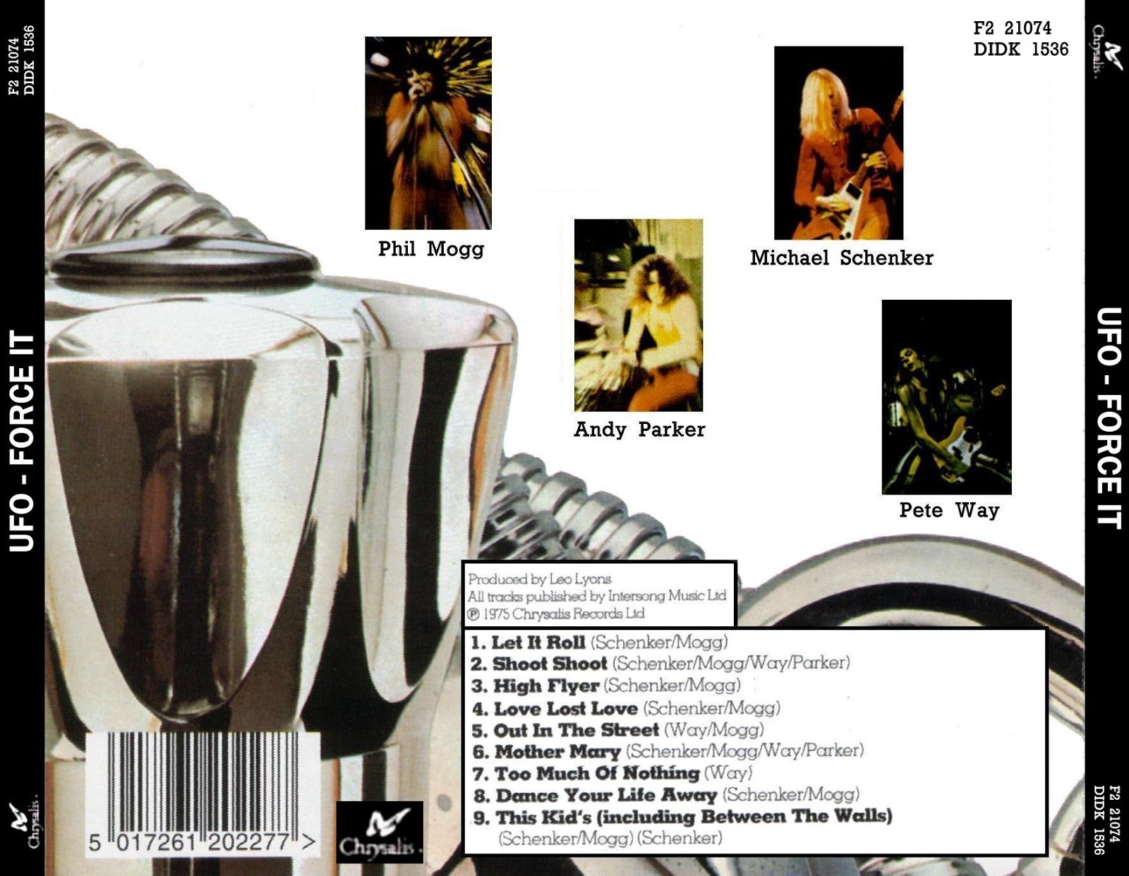 WHERE METAL RULES: U.F.O. - FORCE IT (1975)