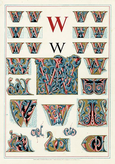 Heraldry of Life: 46.ART IN ARTISTIC ALPHABETS