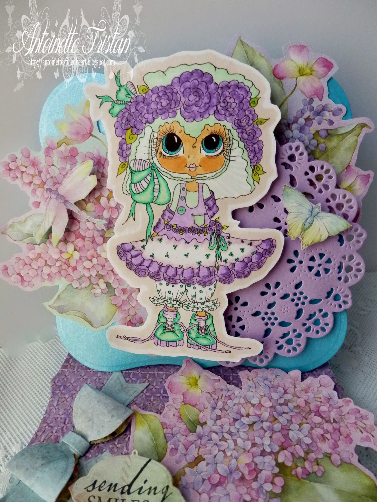 Fulfilling the Heart..Cultivate Life in Joy: Doily and Bow Fun