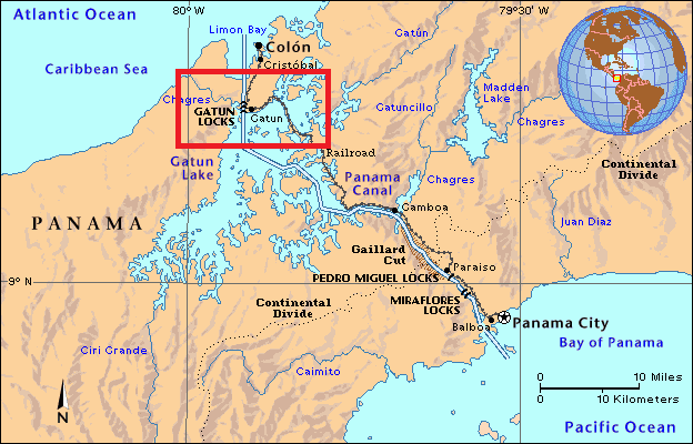 Photo-ops: Panama Canal: Gatun Locks