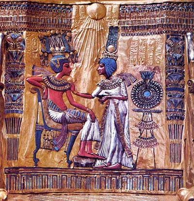 Happy Catholic*: Worth a Thousand Words: Throne of King Tut