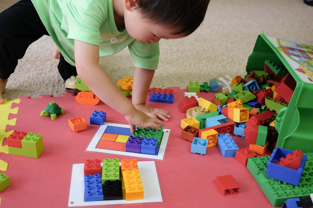 MAKE a good day : Duplo Pattern Cards (printable)