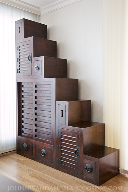 Johnnie and Angela: Tansu Step Chest