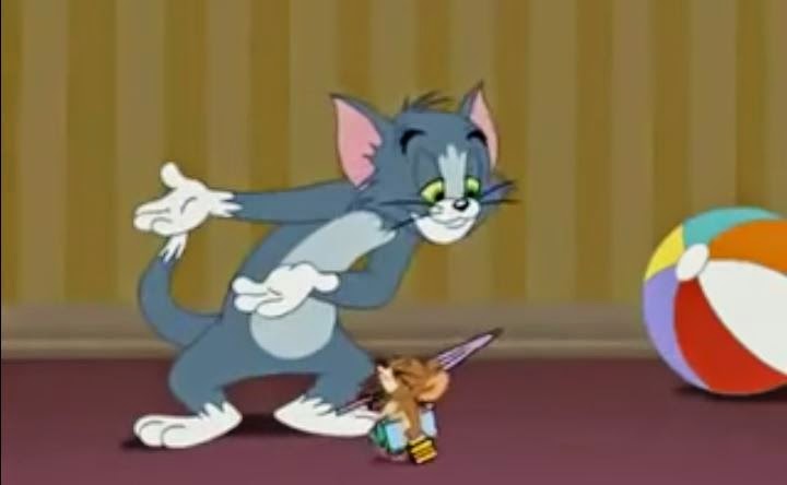 Tom and Jerry at the Beach - keywords HERE