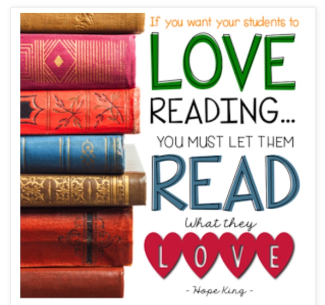 The Joy of Teaching: For the LOVE of Reading