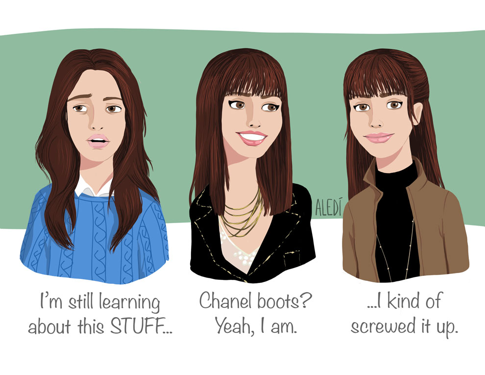 Evolution of Andy Sachs - ::: ALEDÍ