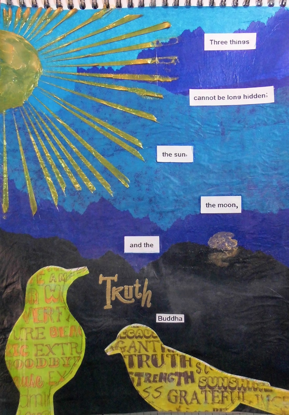 Sarah's Craft Shed: Journal52 Week 10: Truth