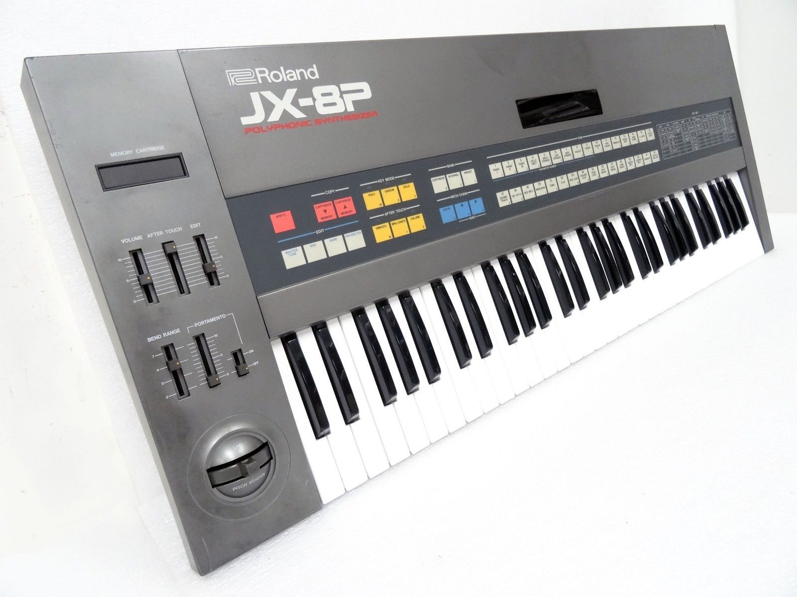 MATRIXSYNTH: Roland JX-8P Vintage Analog Programmable Synthesizer SN 491134