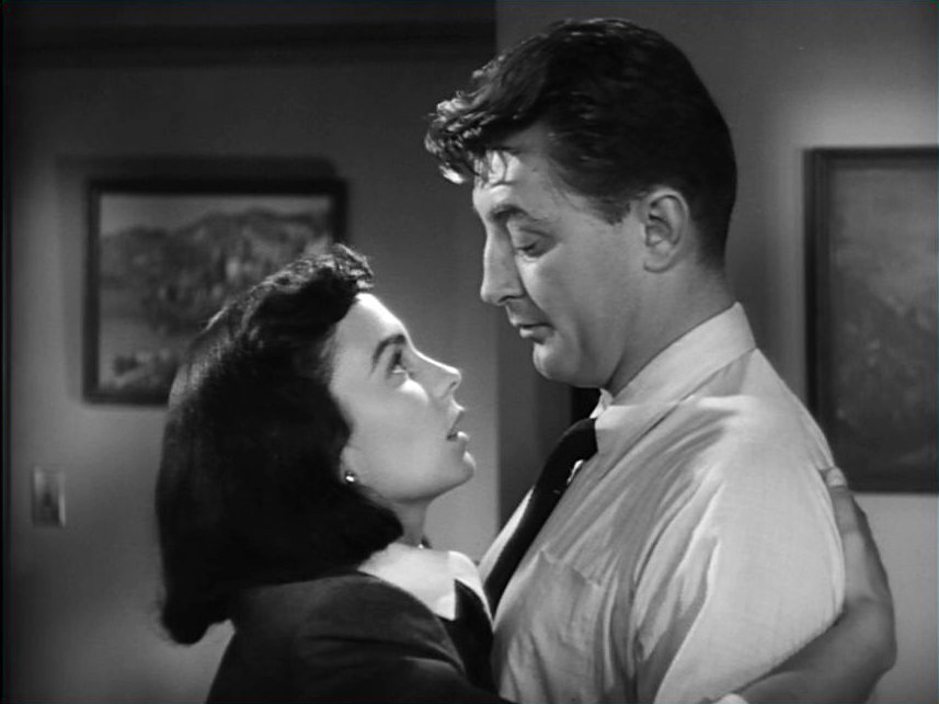 Jean Simmons and Robert Mitchum - Angel Face | Gueule d'ange, Film ...