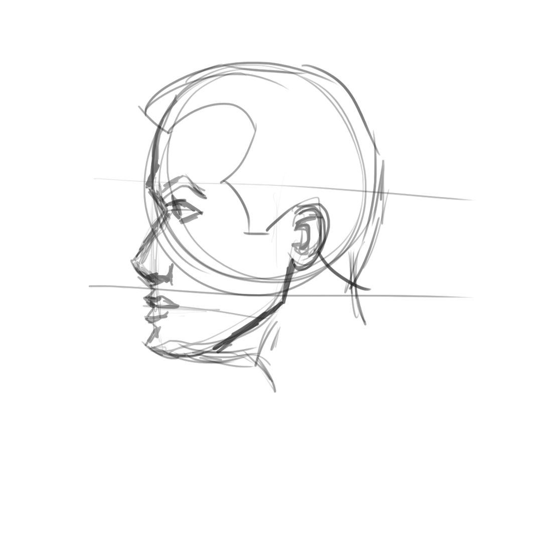 1000 Bad Drawings: 0025 Heads