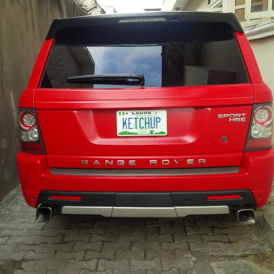 Ketchup gets Range Rover courtesy of his record label (photos)