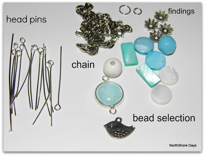 NorthShore Days.....: How to Make a Decorative Pendant Finding