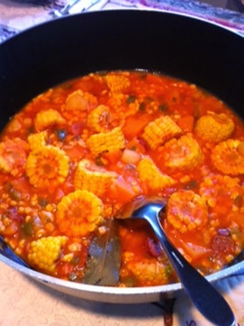 Cuban Home Cooking...Keeping the Tradition Alive: Guiso de Maíz de ...