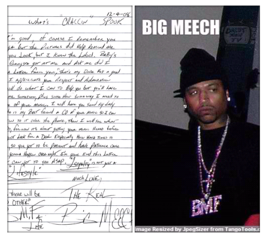 Bossspook.com : Letters From: Big-Meech, Monster Kody, C-Murder C&R it ...