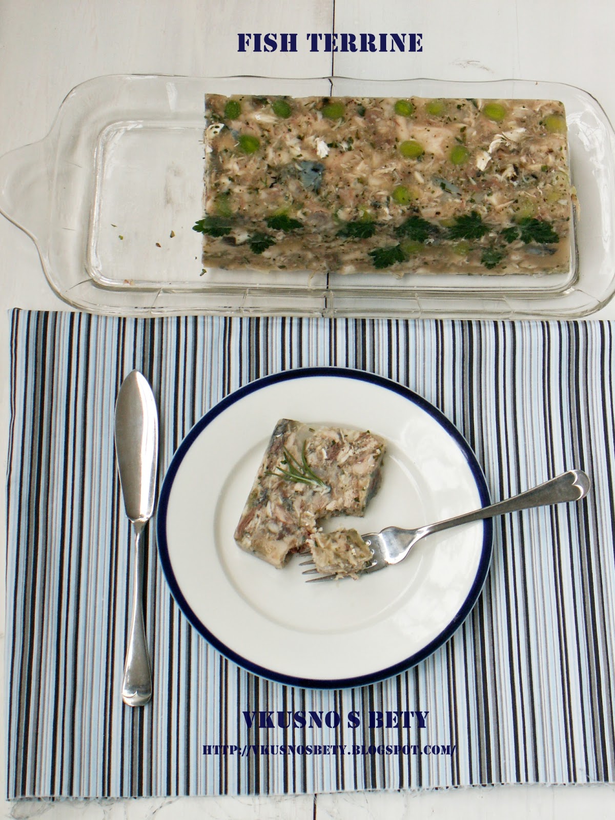 Рибен терин - Fish terrine