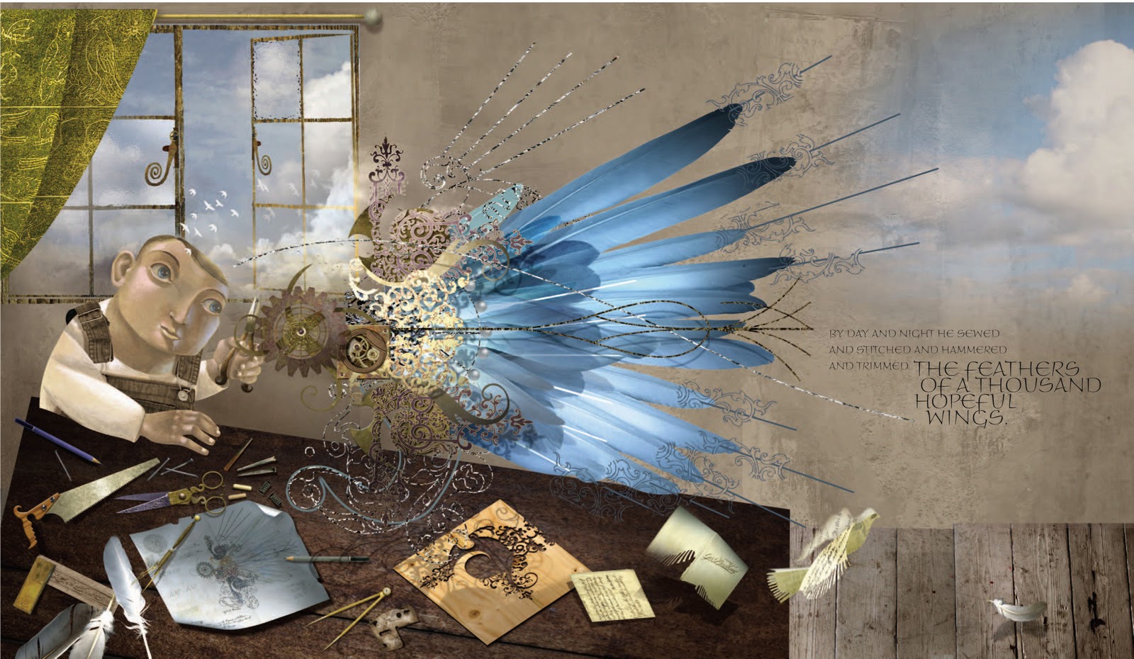 The Book Sniffer: His Masters Voice with Levi Pinfold!