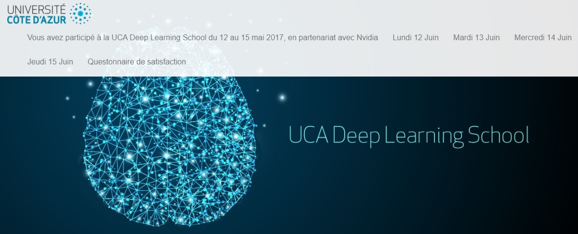 Nuit Blanche: Slides: Université Cote d'Azur/UCA Deep Learning School ...