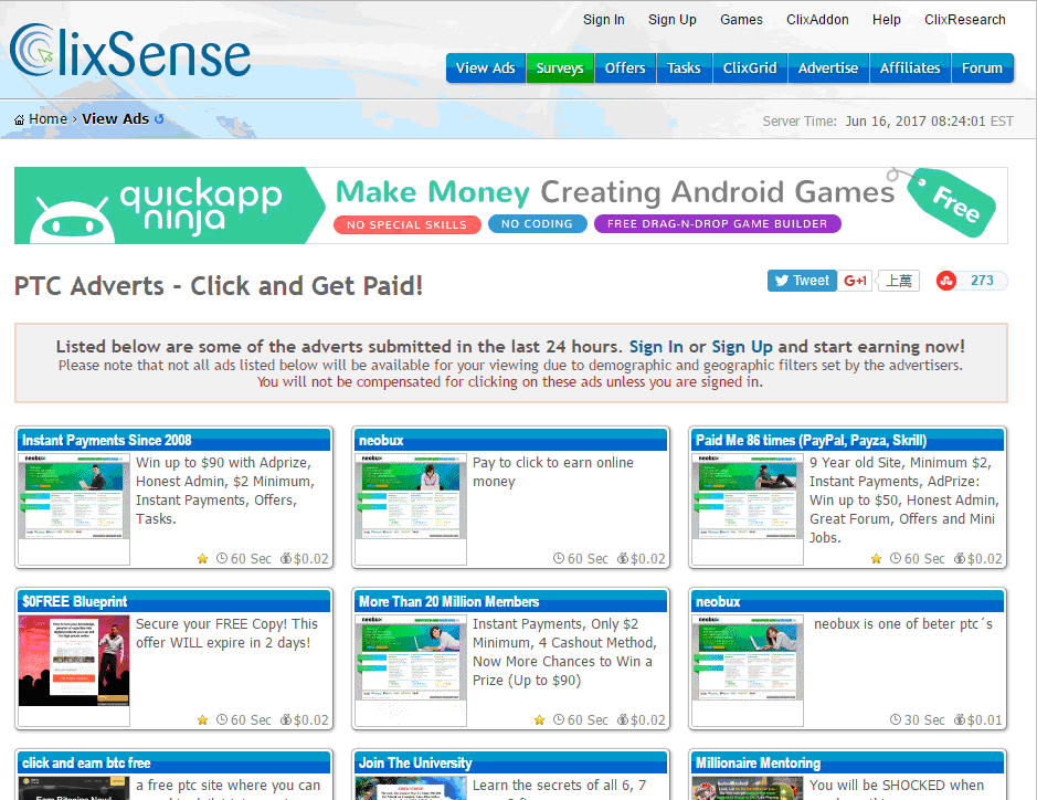 EddieWKH: ClixSense Review and Special Tips