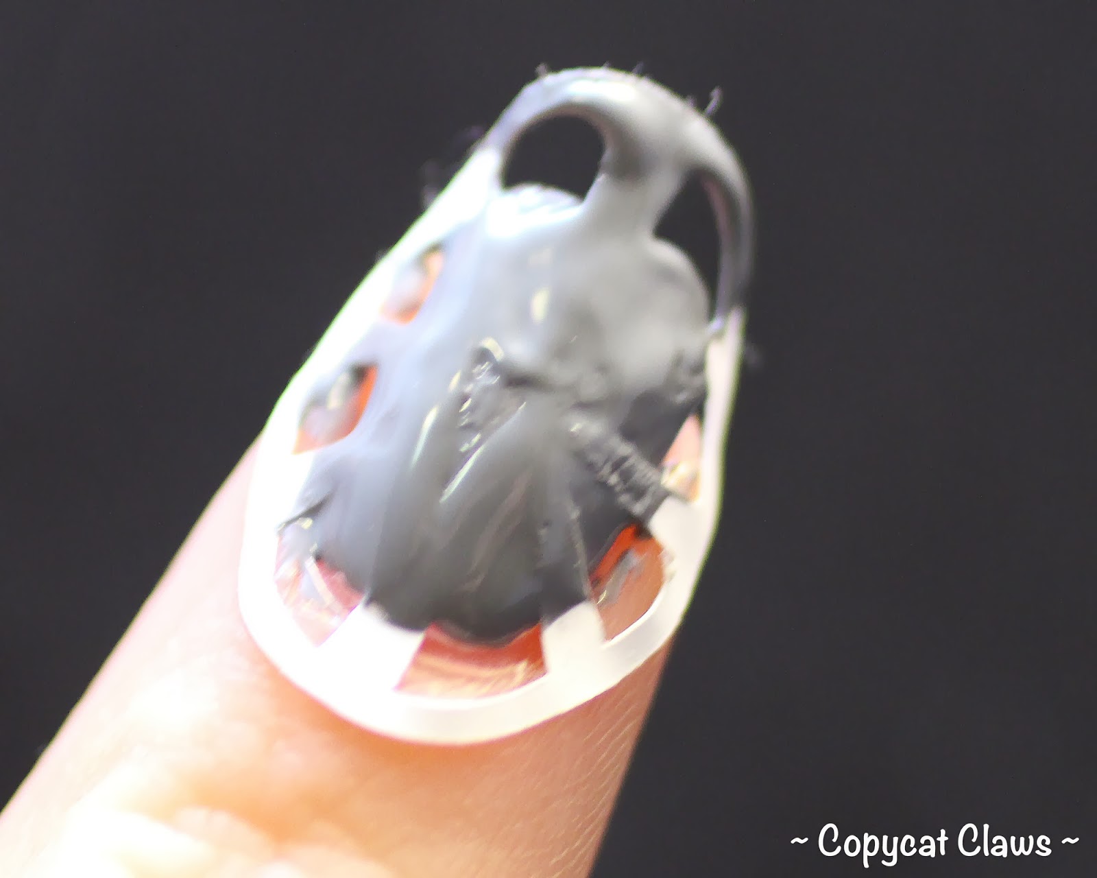 Copycat Claws: Sticky Nails Radiant Stencil Review
