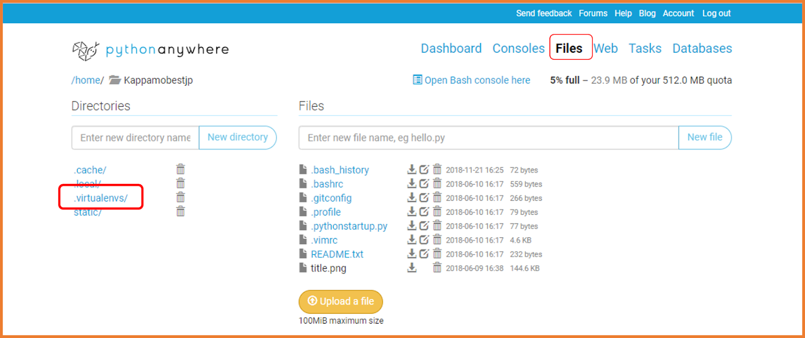 Python Anywhereで FlaskをDeployしてみる。
