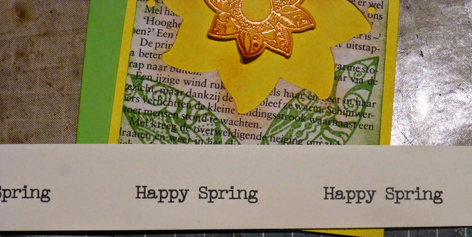 *{CraftChaos}*: Happy Spring Card