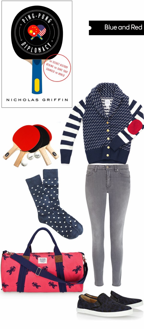 Book to Outfit || Ping Pong Diplomacy- The Sporty Edition - Mimosa Lane