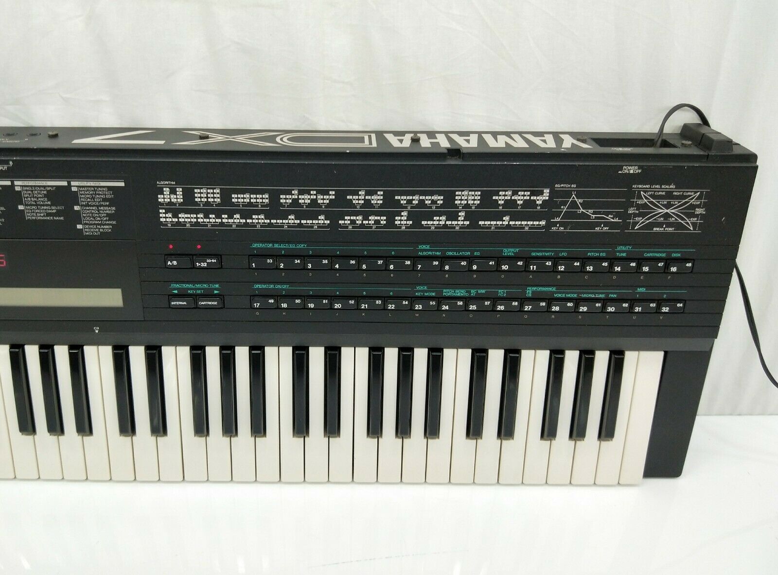 MATRIXSYNTH: Yamaha DX7 II FD SN 12198 w/ Case