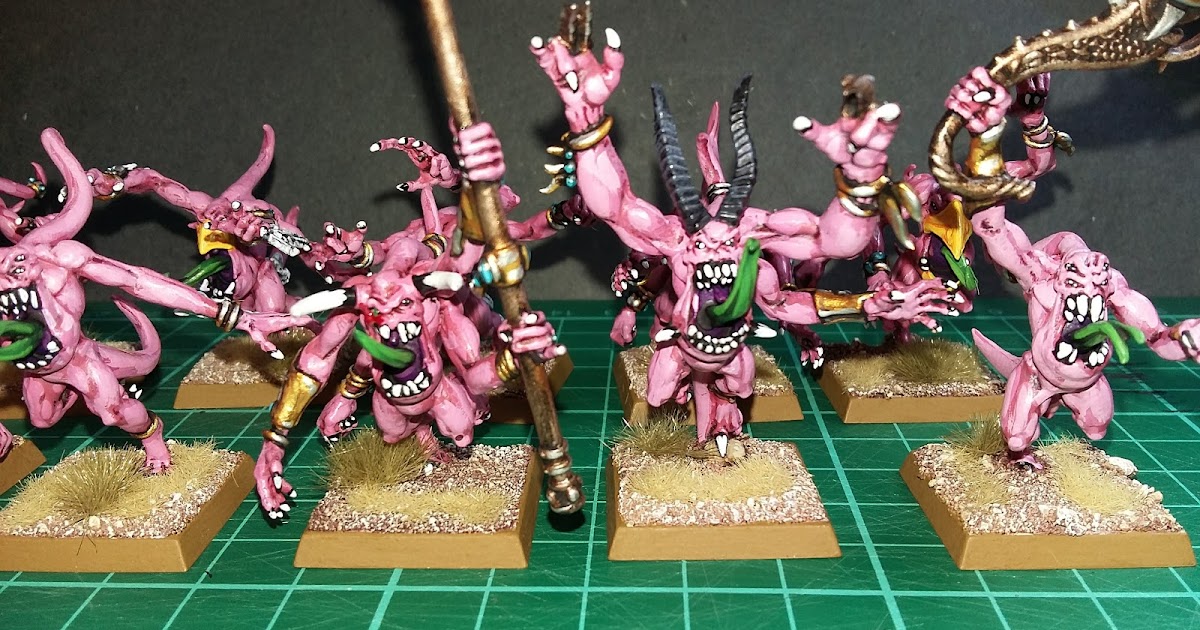 ACCIDENTAL PAINTER: Games Workshop Pink Horrors