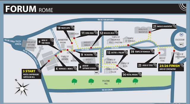 Um tour pelo Forum Romano - Milhas a percorrer