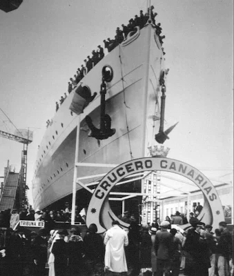 El legendario crucero Canarias (C-21)