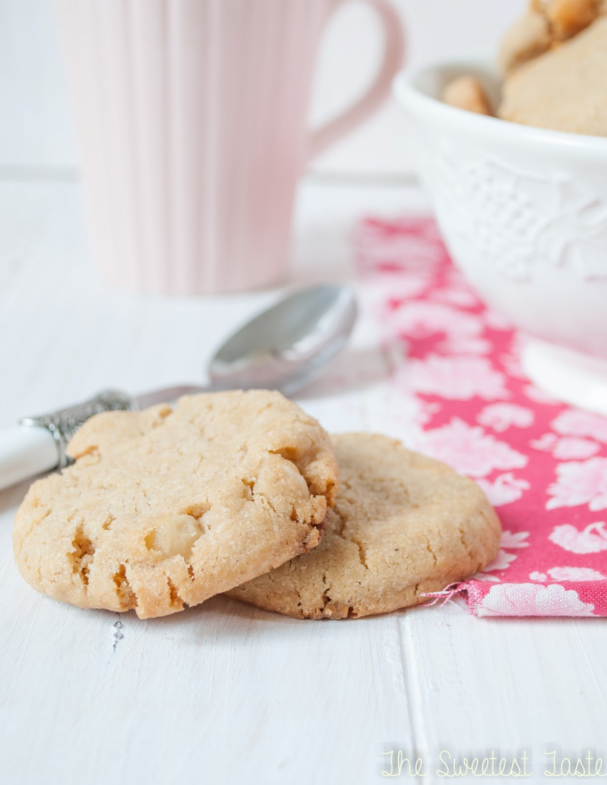 Cookies de chocolate blanco y nueces de macadamia