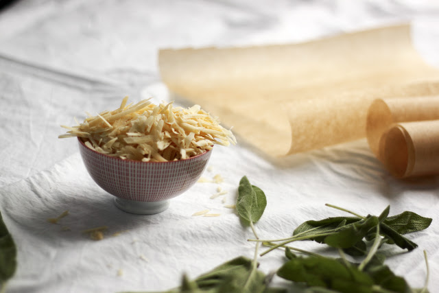 Always With Butter: Sage & Parm Crisps