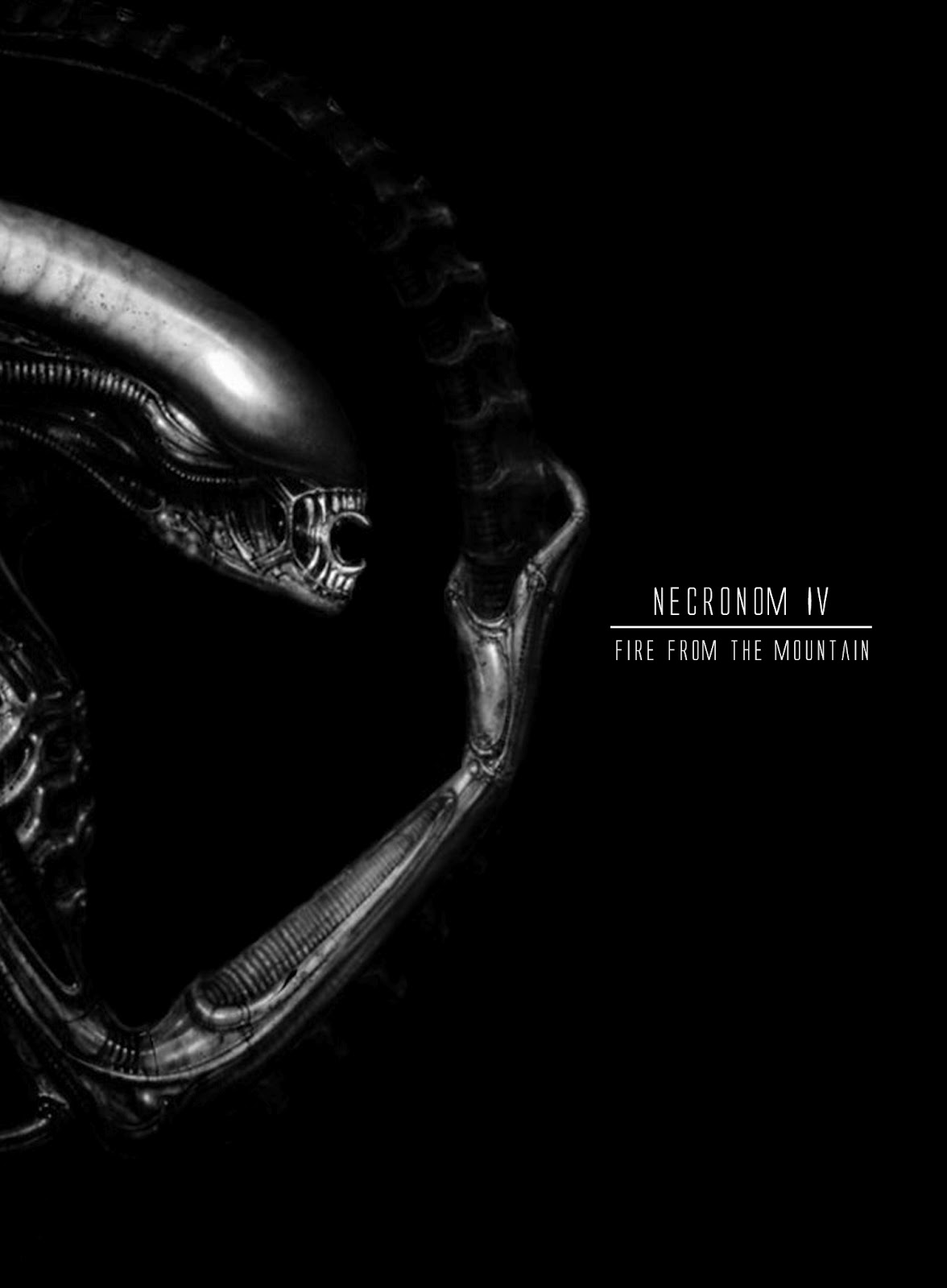 ALTAR OF WASTE RECORDS: NECRONOM IV "FIRE FROM THE MOUNTAIN" CDr (AOW 20)