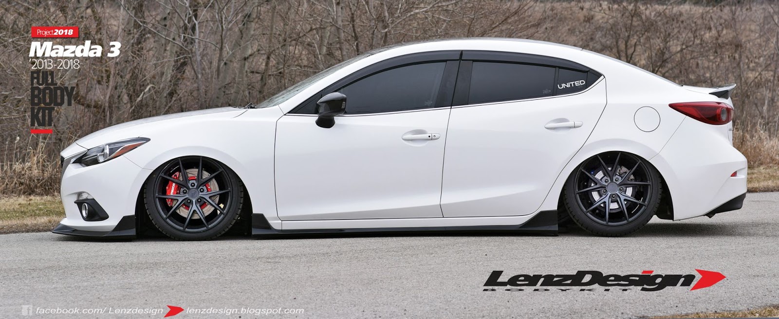 Mazda 3 BM Lenzdesign Bodykit 2013-2018