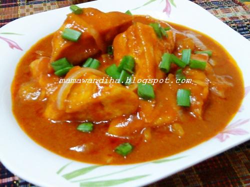 Dari Dapur MaDiHaA: Tauhu Sos Masam Manis