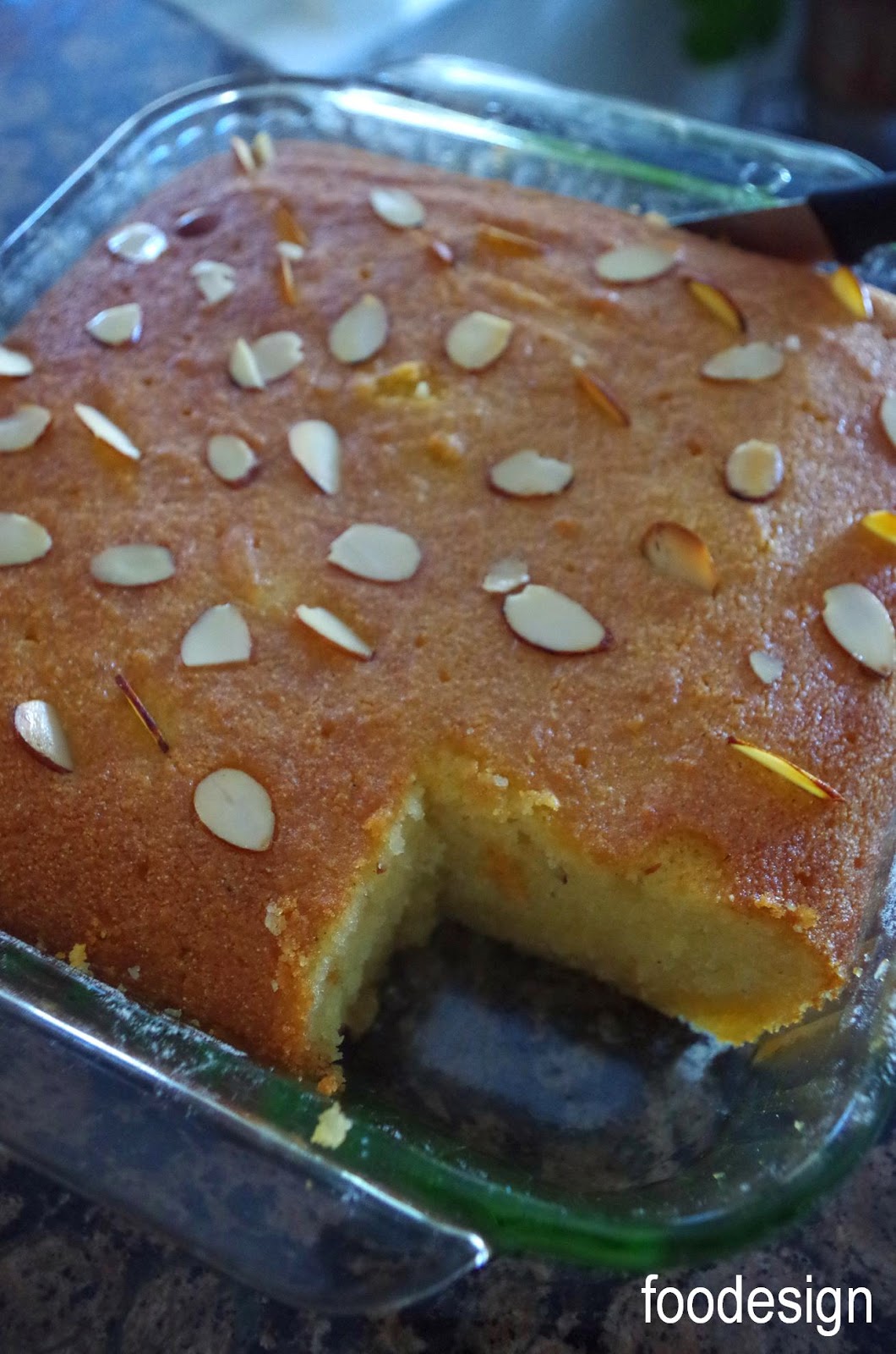 foodesign: semolina cake