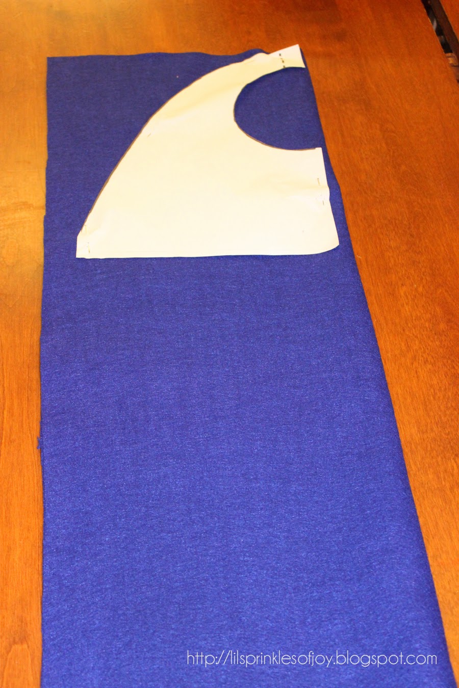 Lil' Sprinkles of Joy: No Sew Superhero Cape Tutorial