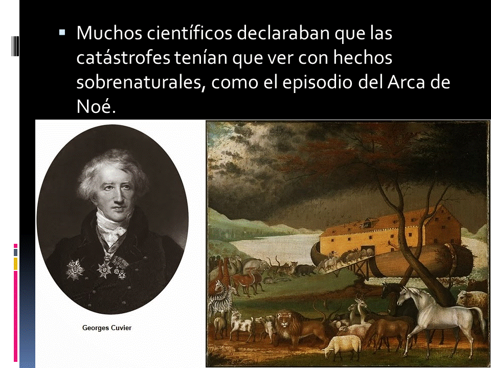 BIOLOGIA: TEORIA DEL CATASTROFISMO