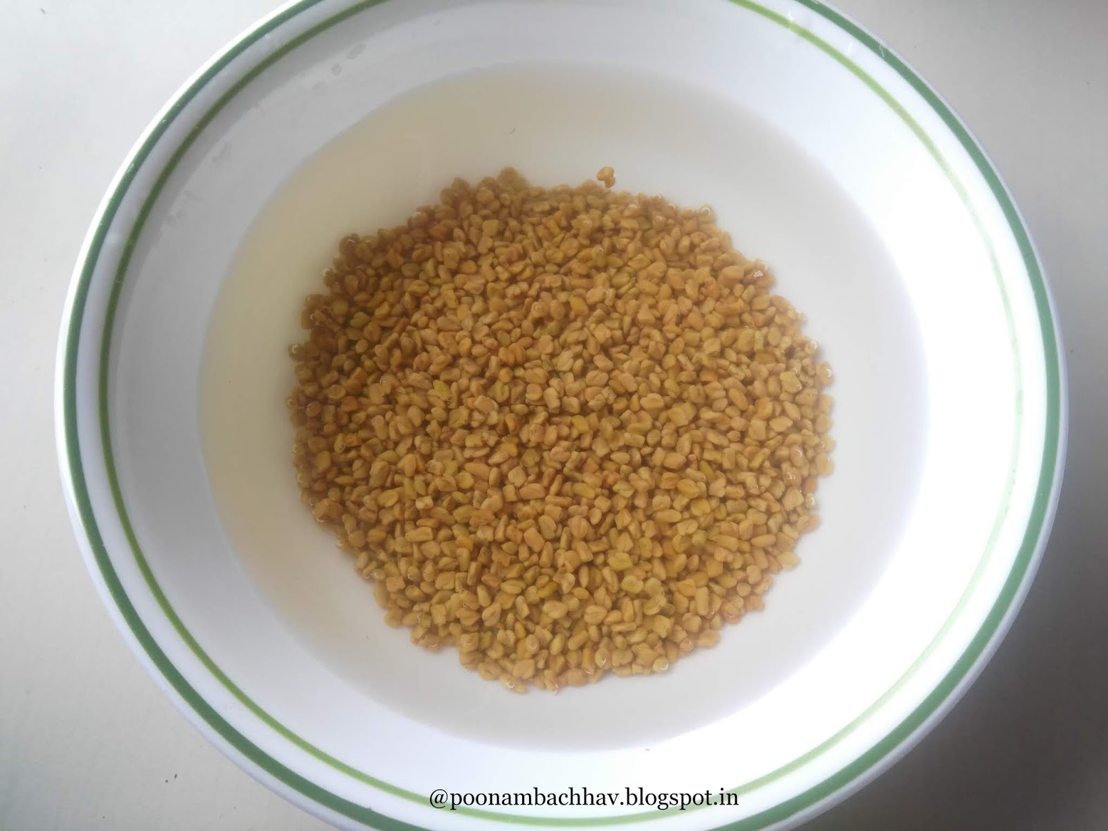 Annapurna: Ankurit Methichi Usal / Sprouted Fenugreek Seed Stir-Fry