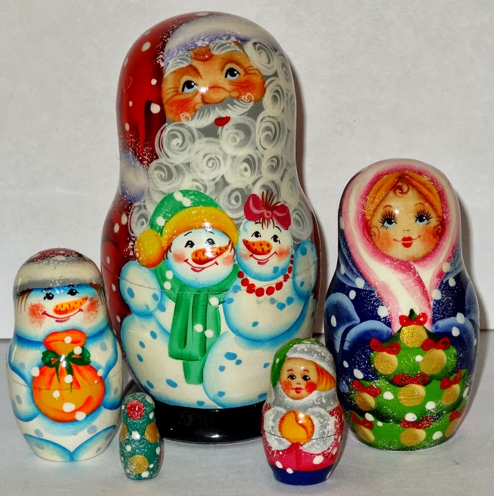 My Lovely Russian Nesting Dolls: Christmas and Father Frost