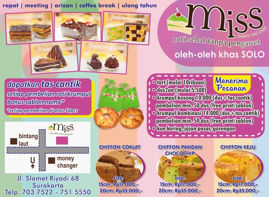 B U L E T I N K I S S: MISS BAKERY