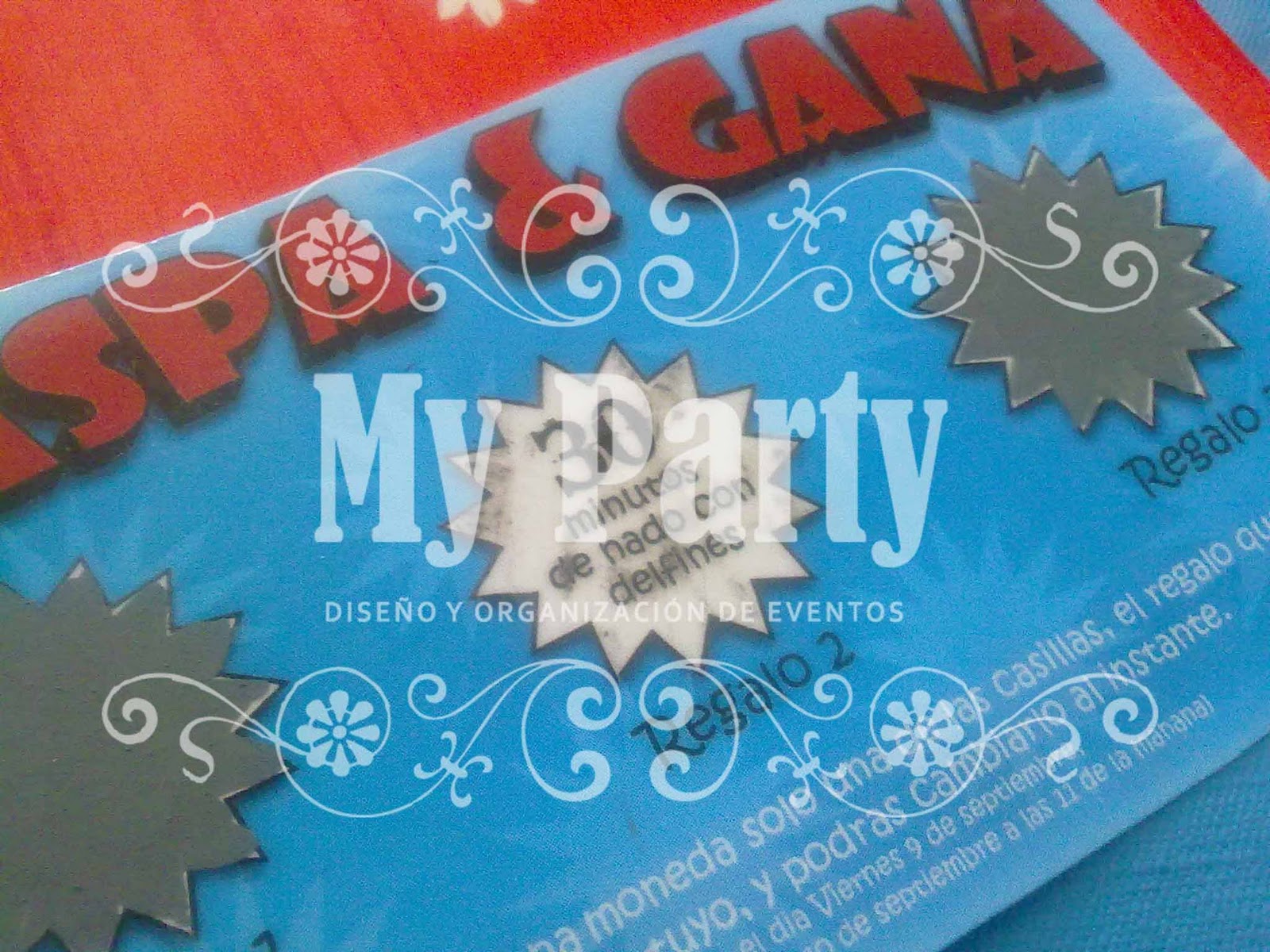 ♥MifiestaBOX: Raspa y Gana!!! Personalizado