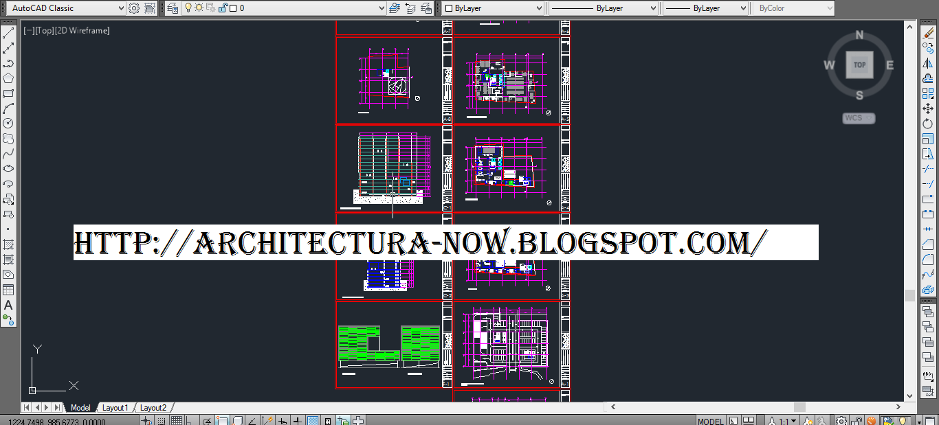 Project Administrative AutoCAD building project building Archi-new ...