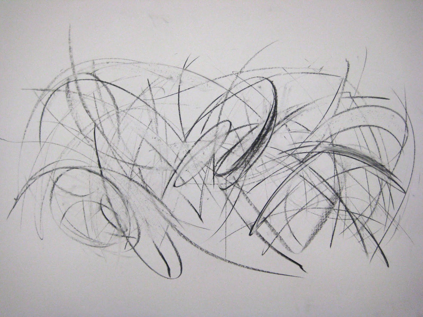 Lynda Duke: My attempt to transform a bunch of scribble into a 3D form