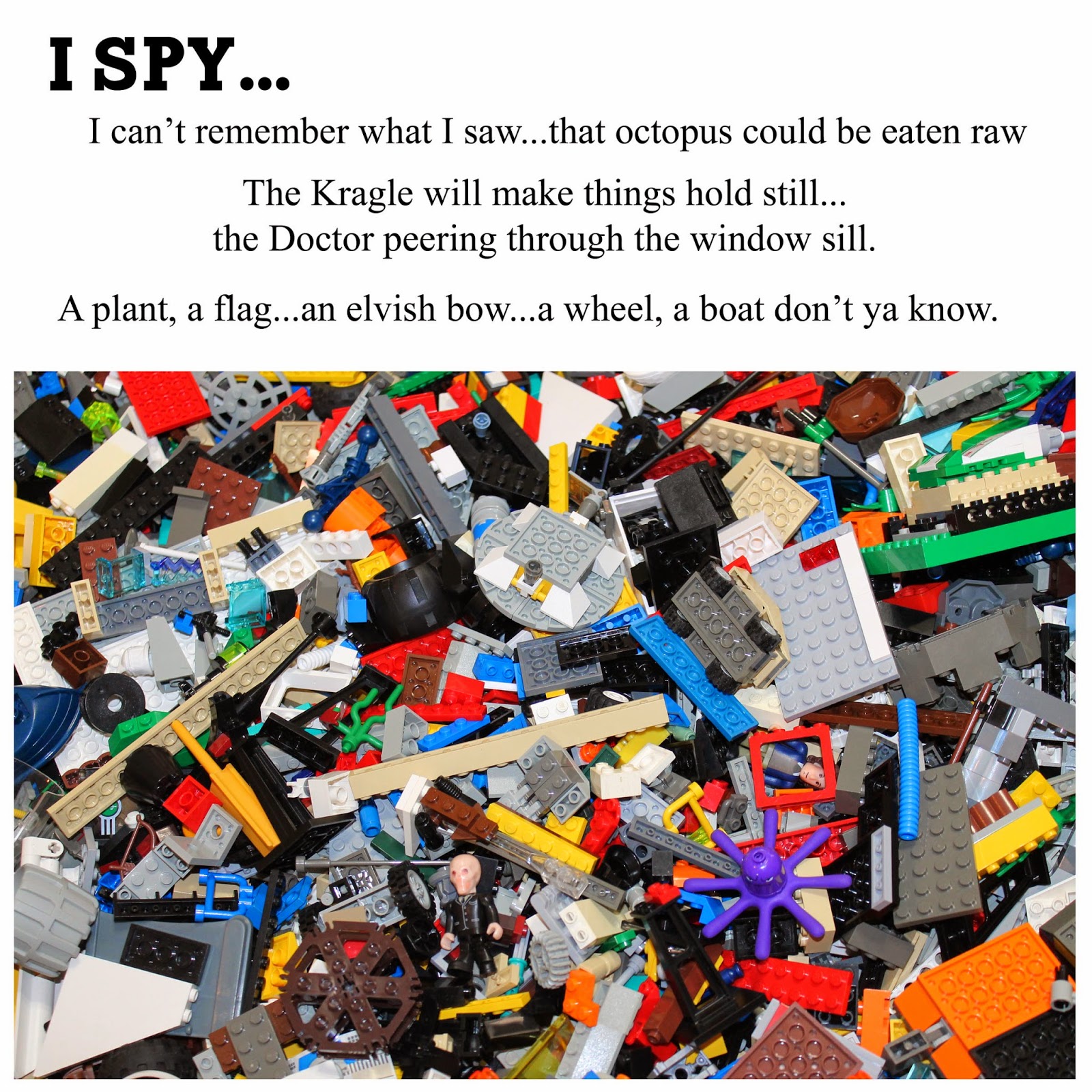 Lego I Spy with my Little Eye Book!