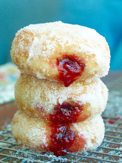 Hungry Hungry Highness: Jam-filled Donuts