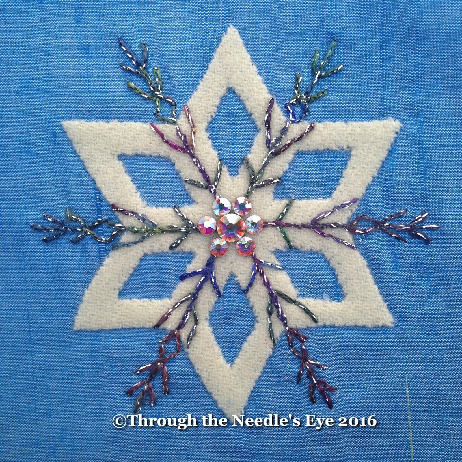 Telling Stories Through the Needle's Eye: Snowflakes for Free!